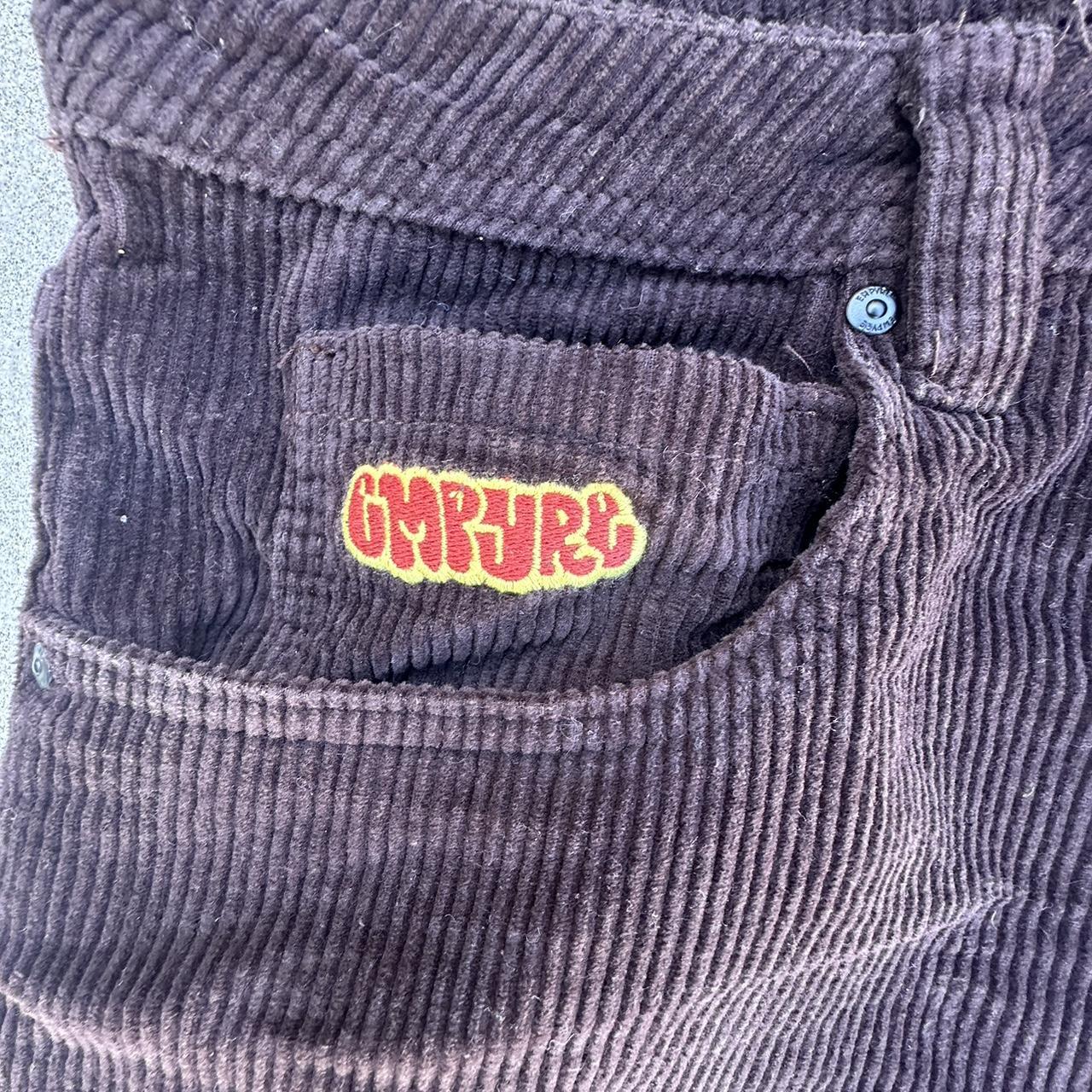 Empyre brown corduroy pants size 36 nearly perfect... - Depop