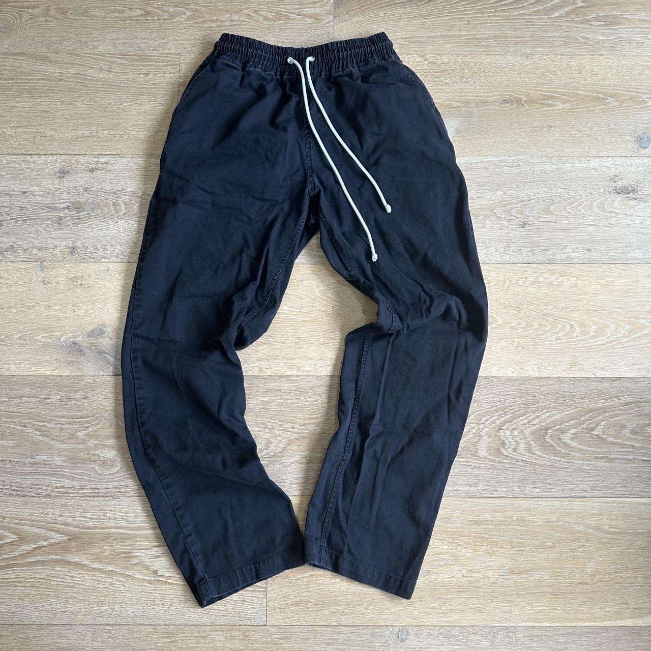 Sweats Collective - Black Cargos Medium Some of... - Depop