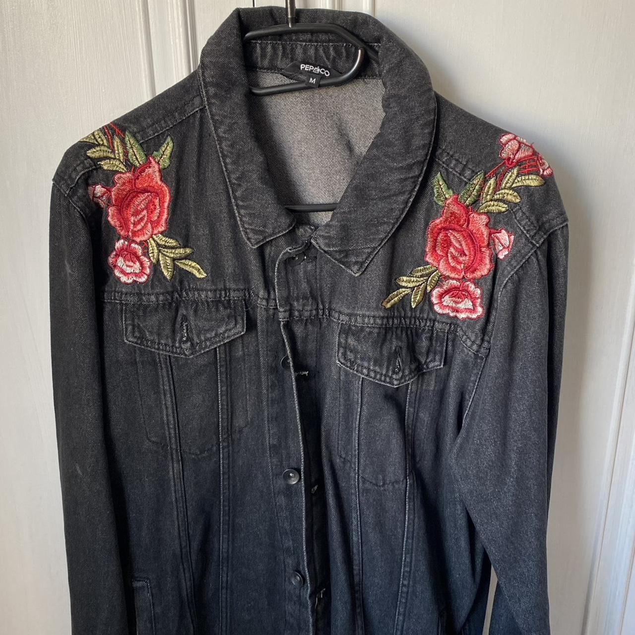 Men's Black and Red Coat | Depop