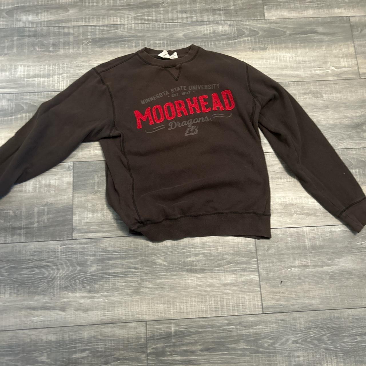 College crew neck cool lettering - Depop