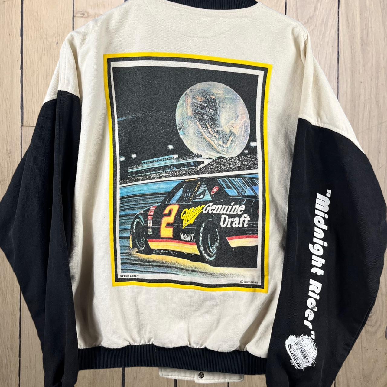 Vintage 80s/90s Rusty Wallace Midnight rider x Sam... - Depop