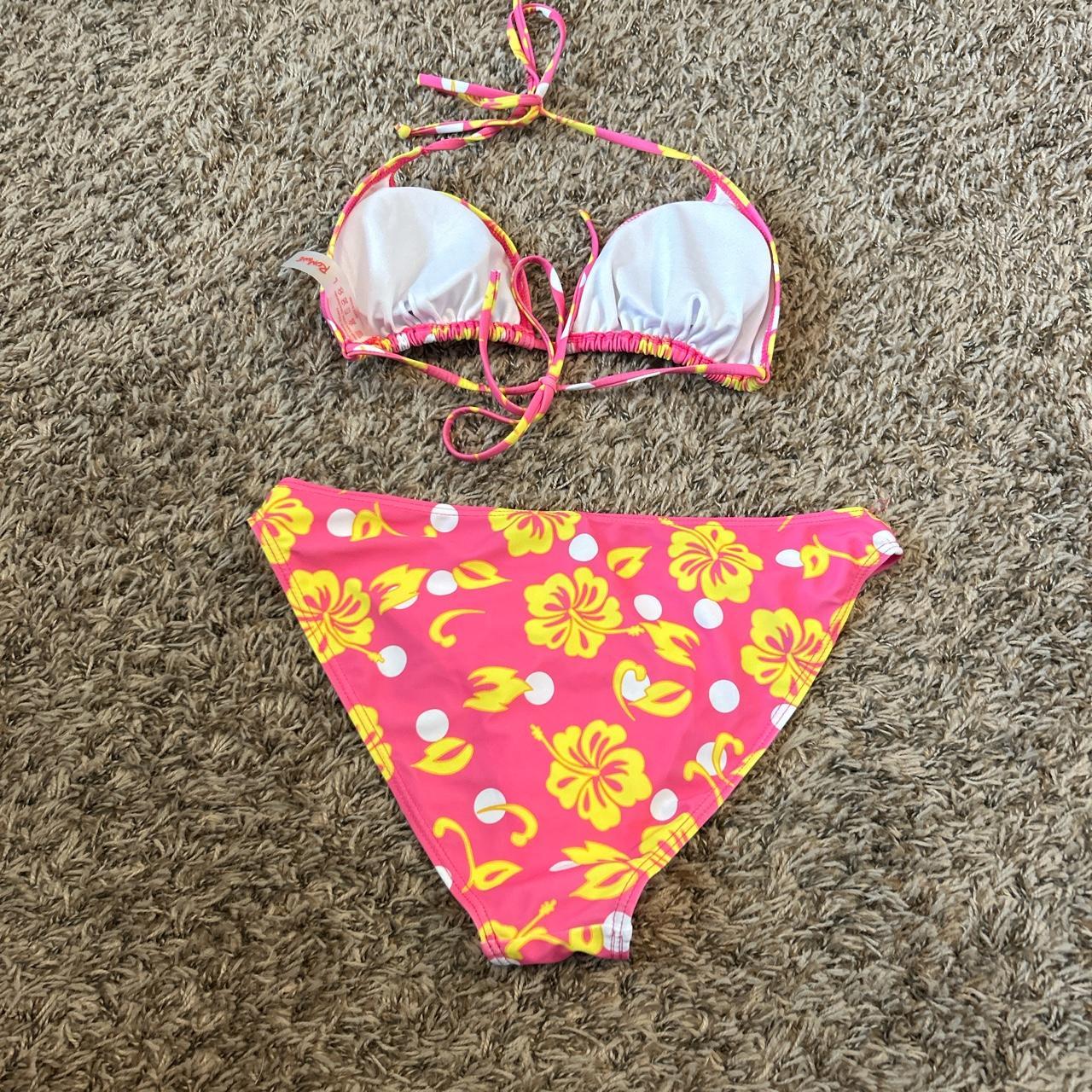 brand new pink bikini set feel free to bundle and... - Depop