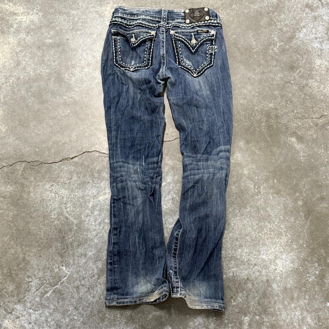 Vintage womens flared miss me jeans #vintage #y2k... | Depop