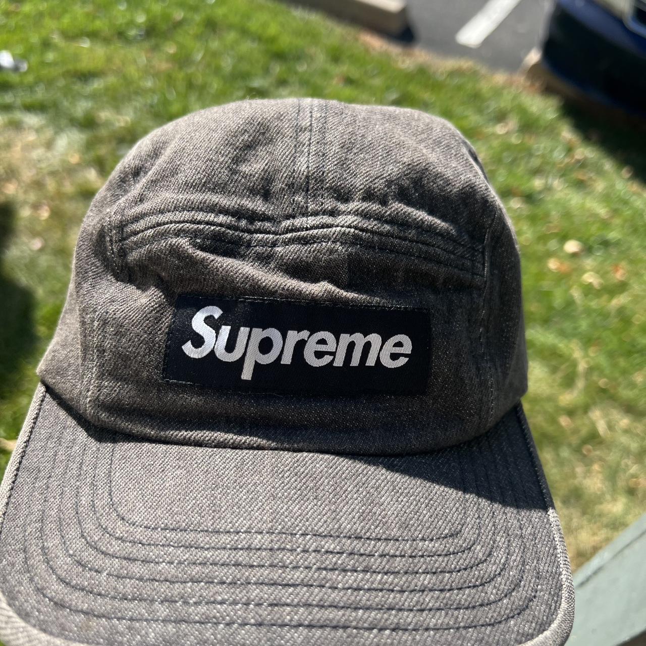 Supreme Canvas Box logo hat - Depop