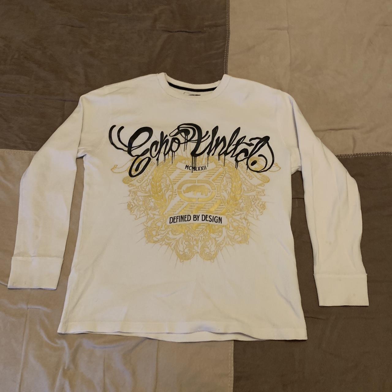 Vintage y2k Ecko Unltd grunge thermal affliction... - Depop