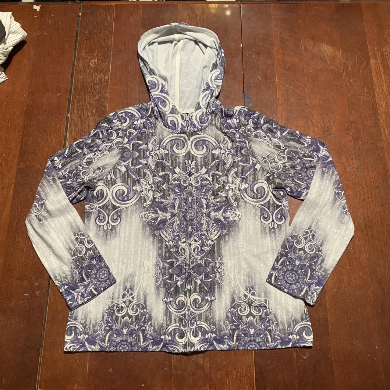 Vintage y2k affliction like grunge aop emo mallgoth... - Depop