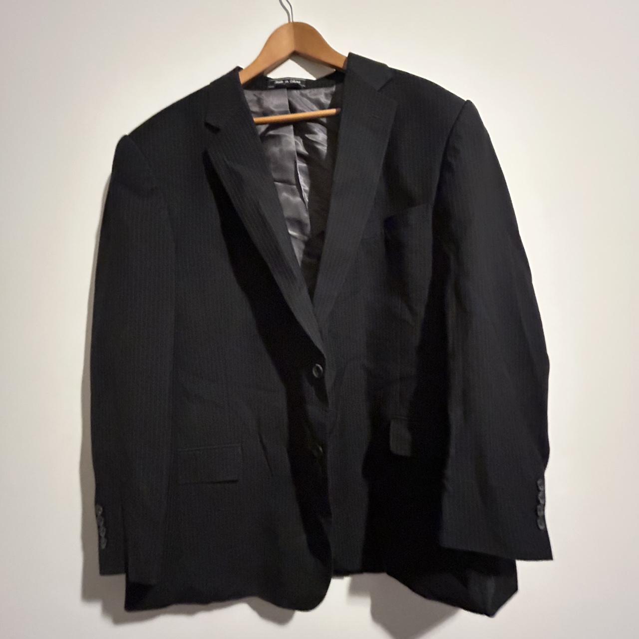 XL STATEMENTS BLACK BLAZER - Depop
