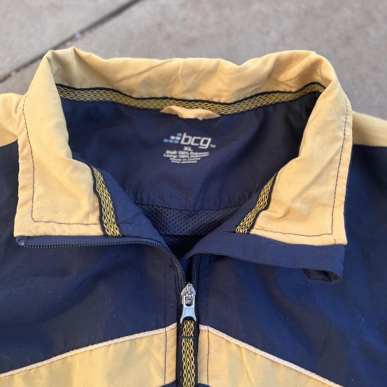Vintage 2000s BCG track jacket Size XL No... - Depop