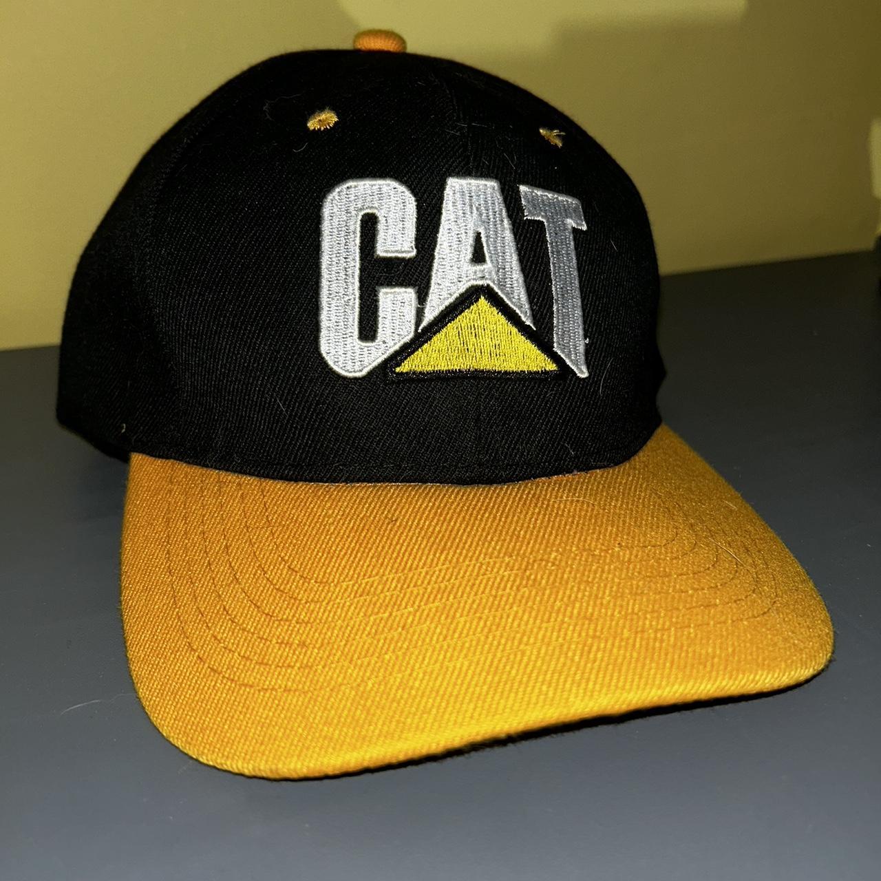 CAT Caterpillar Baseball Cap/Hat. Only worn like... - Depop