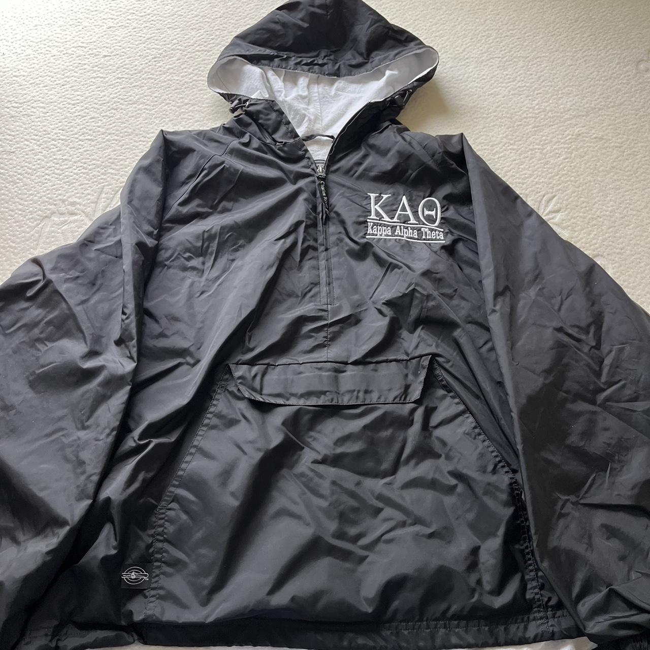 Kappa Alpha Theta Raincoat #kappaalphatheta #theta... - Depop