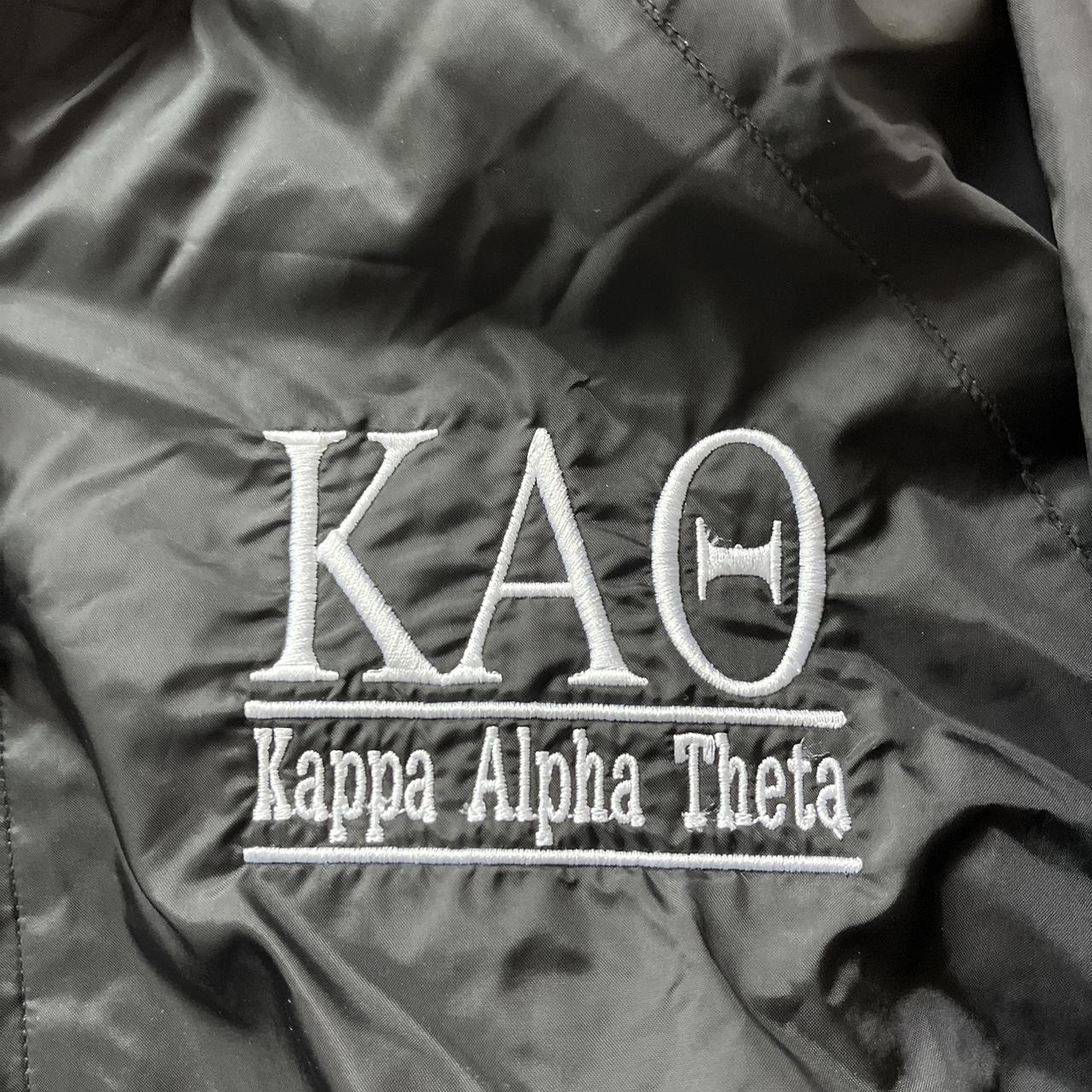 Kappa Alpha Theta Raincoat #kappaalphatheta #theta... - Depop