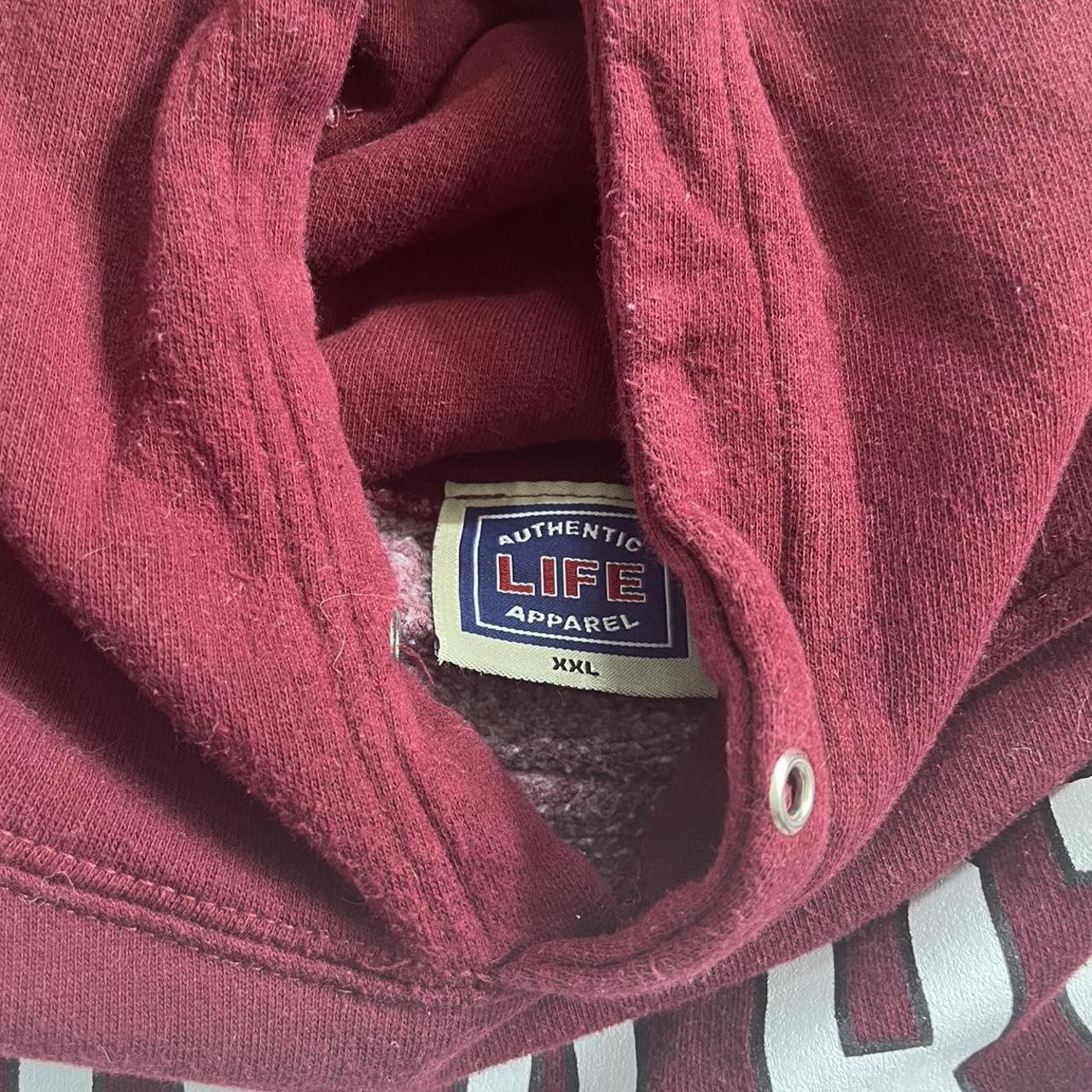 AUTHENTIC LIFE APPAREL HARVARD HOODIE size Xxl but... - Depop