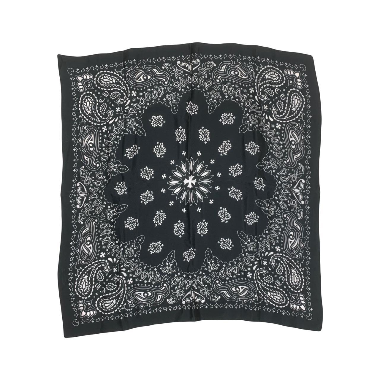 Chrome Hearts Silk Bandana - Depop
