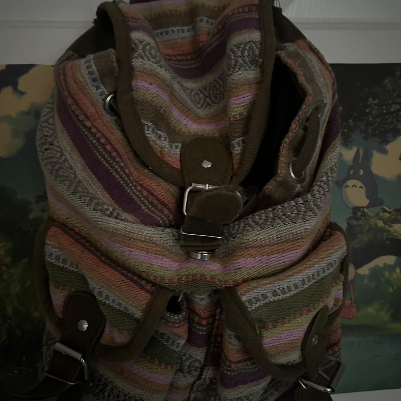 🌀 Hippie Backpack 🌀 - good condition it’s just the... - Depop