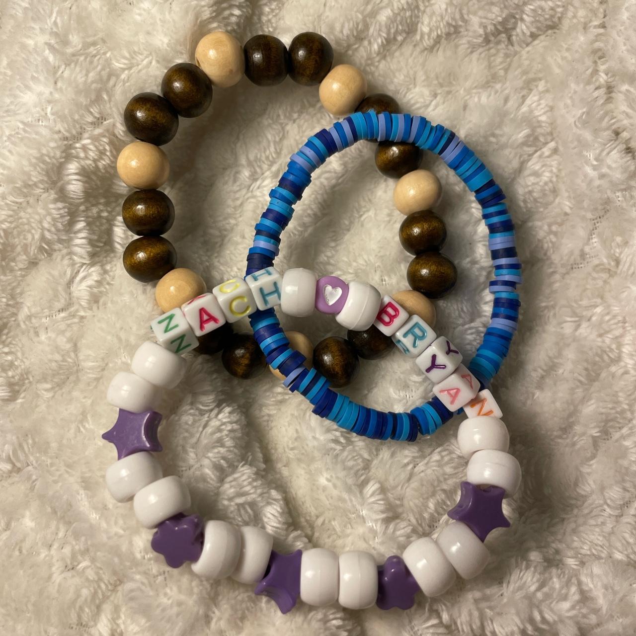 ZACH BRYAN bracelet bundle! 3 bracelets included... - Depop