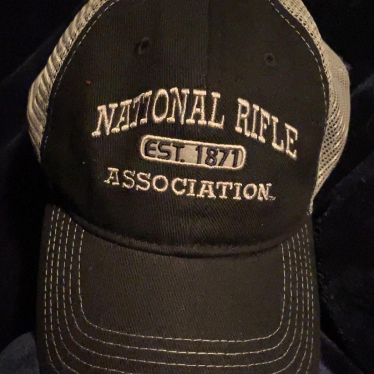 NRA Trucker Hat hat with mesh back never worn Send... - Depop