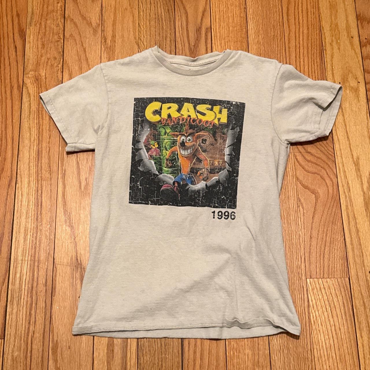 Crash Bandicoot 1996 graphic tee | Depop