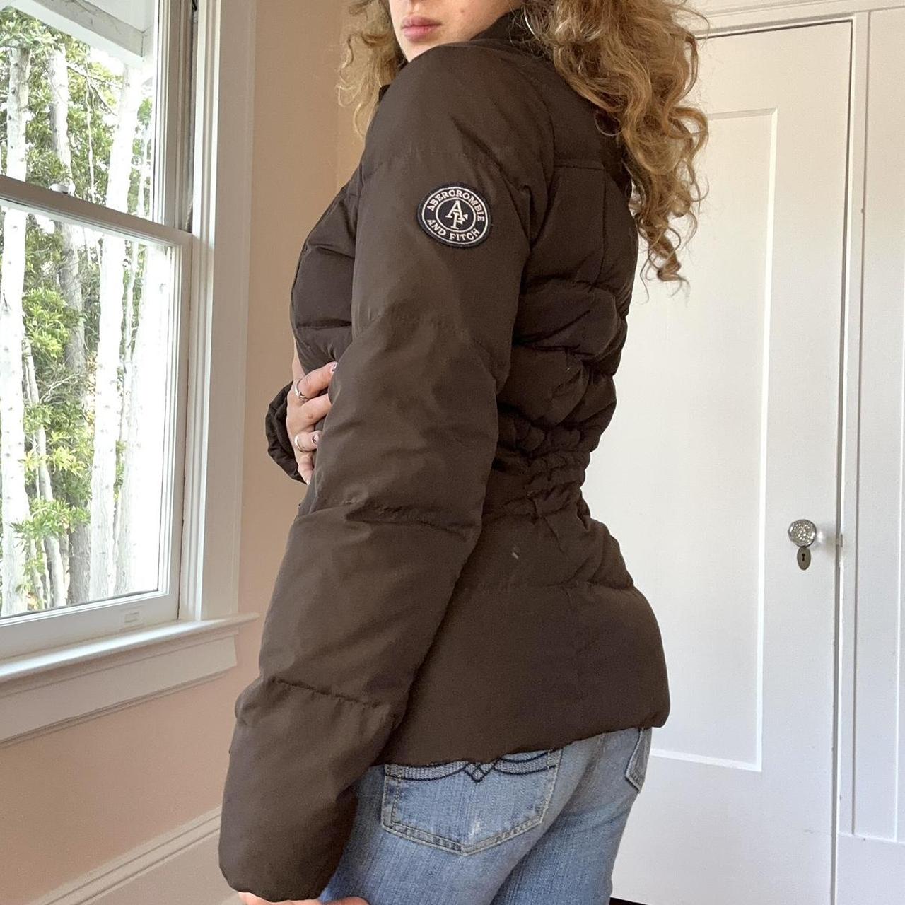 Outrageous old school puffer jacket from Abercrombie... - Depop