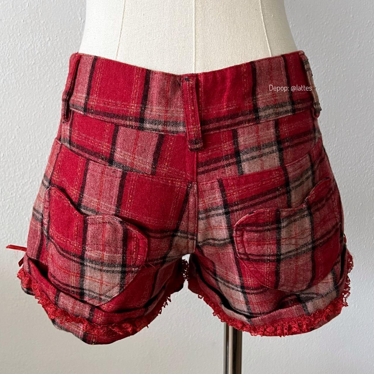 Women's Red Shorts | Depop