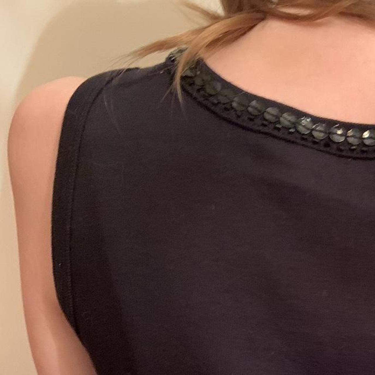 John Rocha Women's Black Vest | Depop