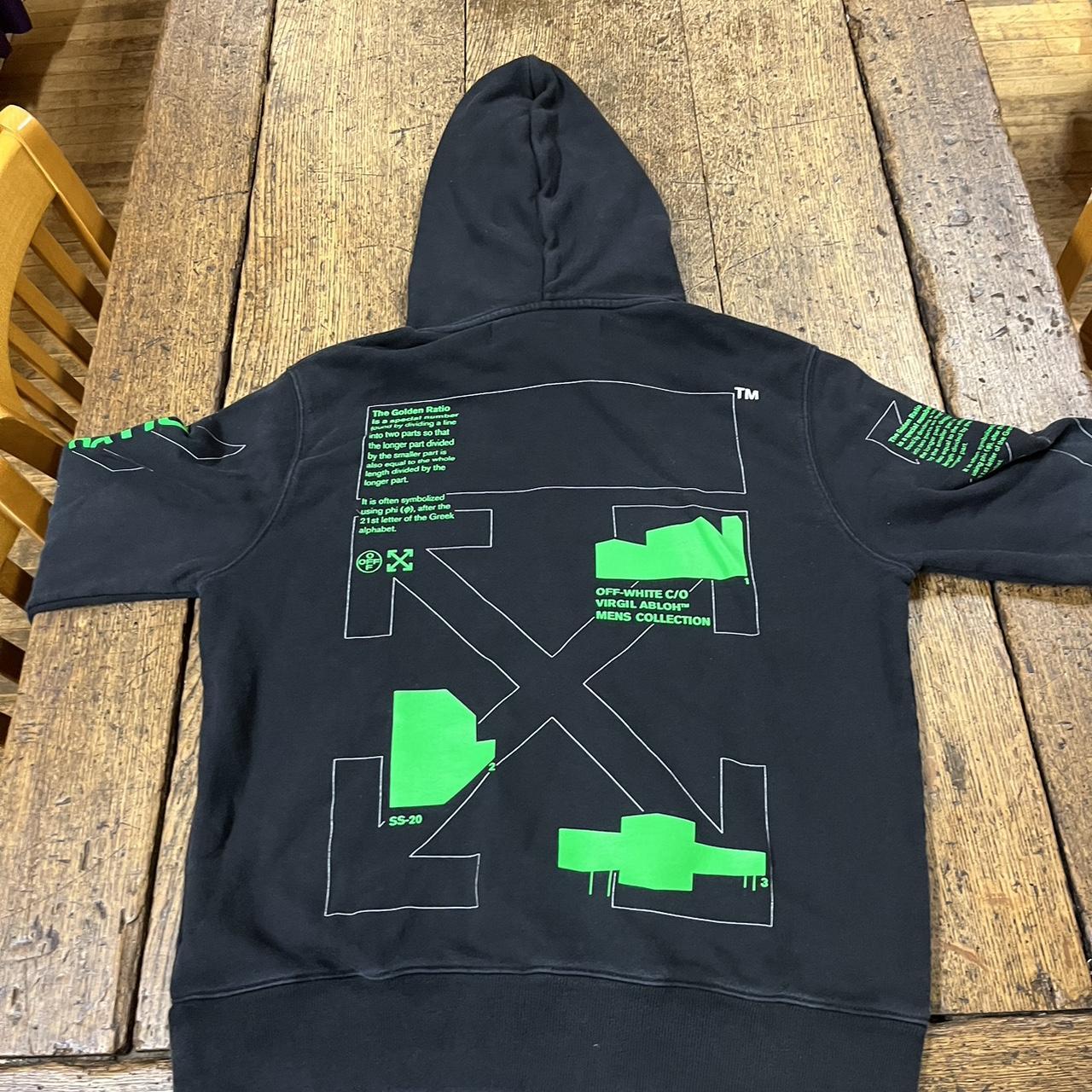 Very cool and rare off white jumper with... - Depop