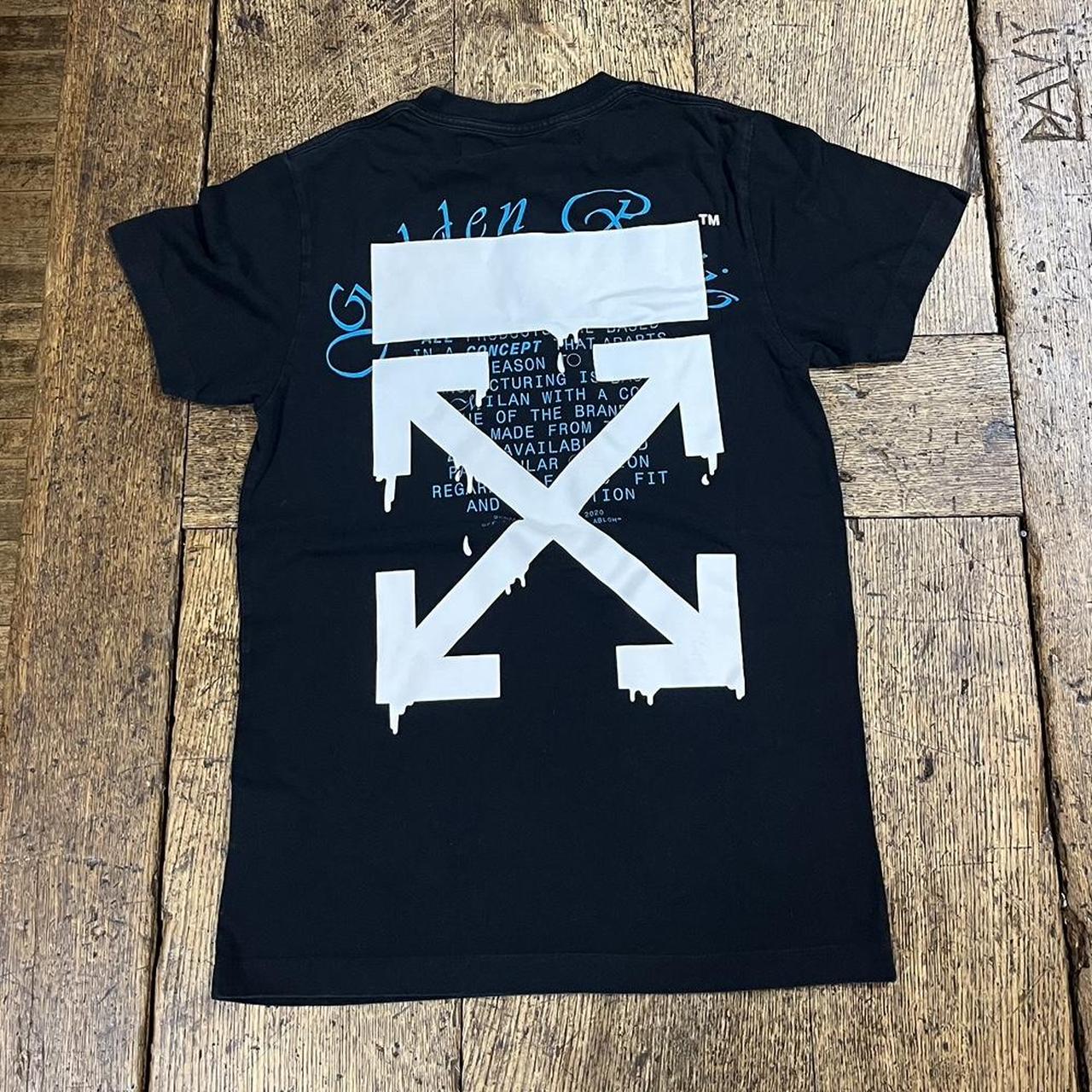 Cool off white T-shirt Rare and free shipping... - Depop