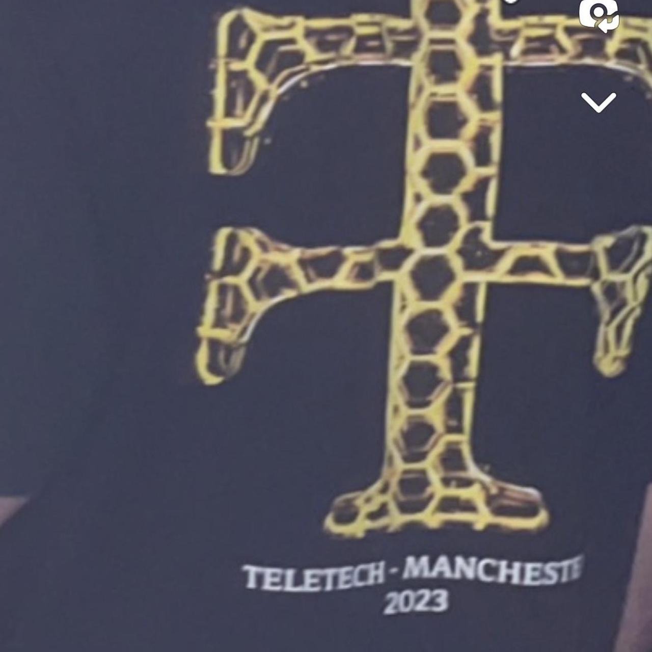 Anyone selling any teletech T-shirts size s/m - Depop