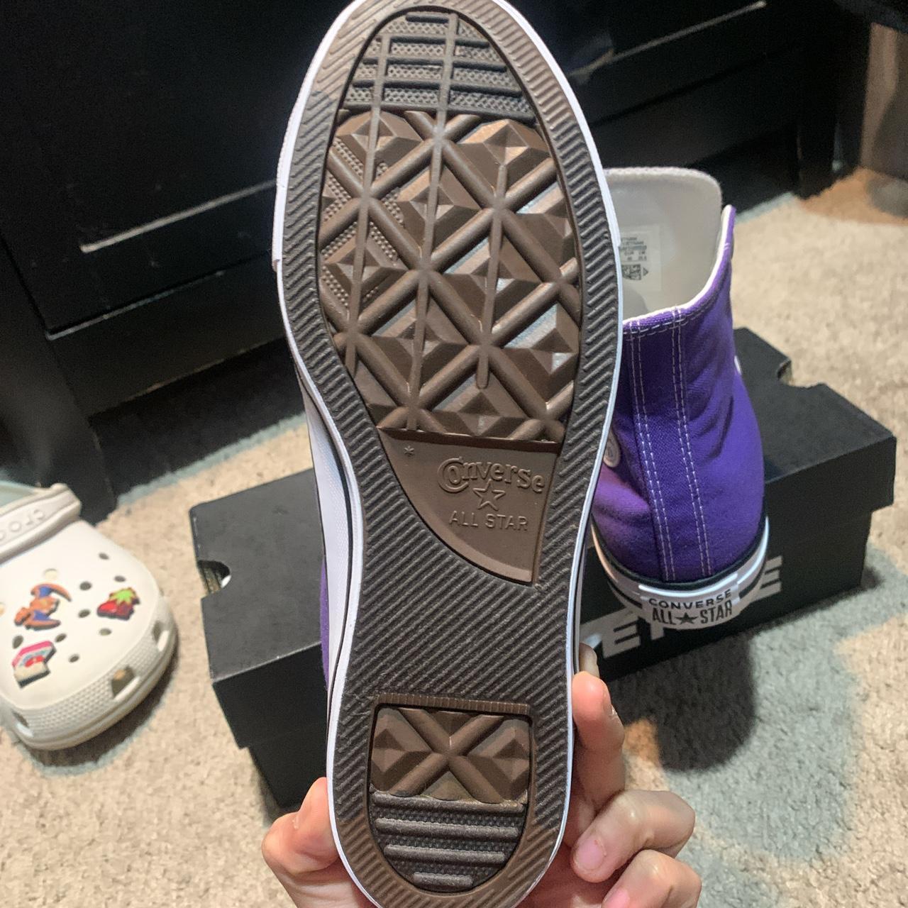 Converse Purple colorway Size 7 in men’s and size 9... - Depop