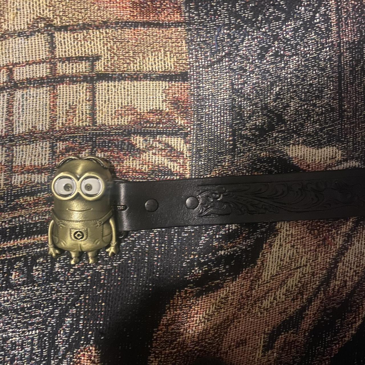 Hella Rare Bob Minion Belt Buckle (Lowk just trying... | Depop