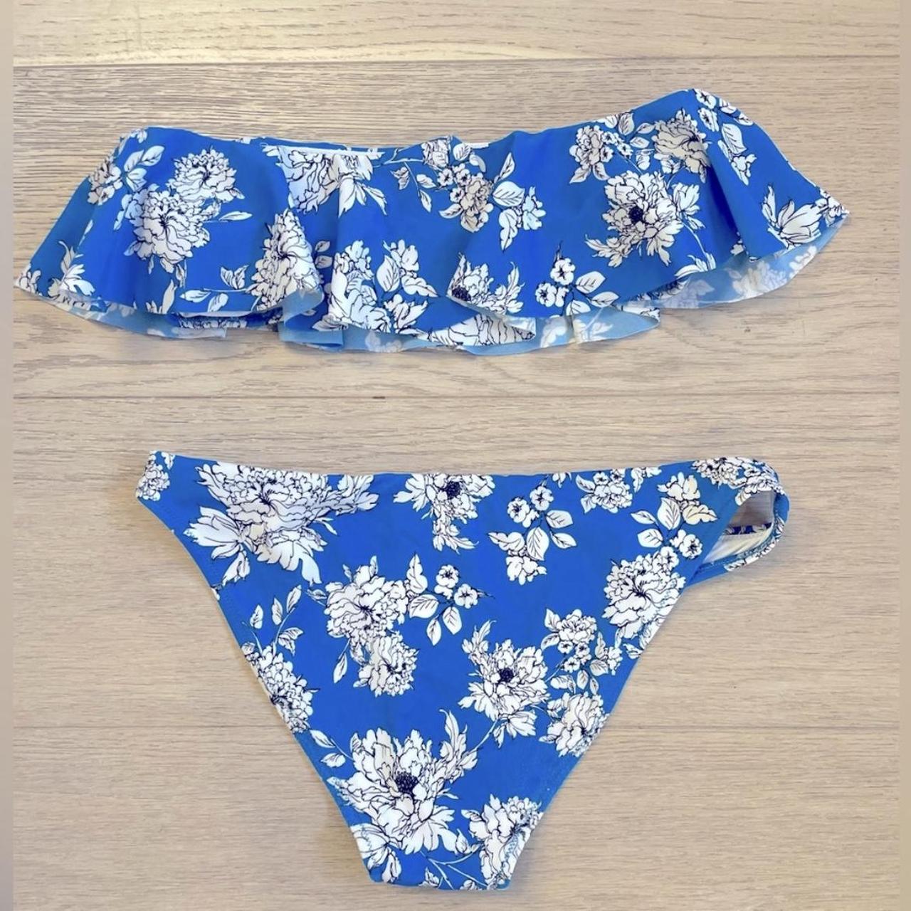 Milly Women's Blue Bikinis-and-tankini-sets | Depop