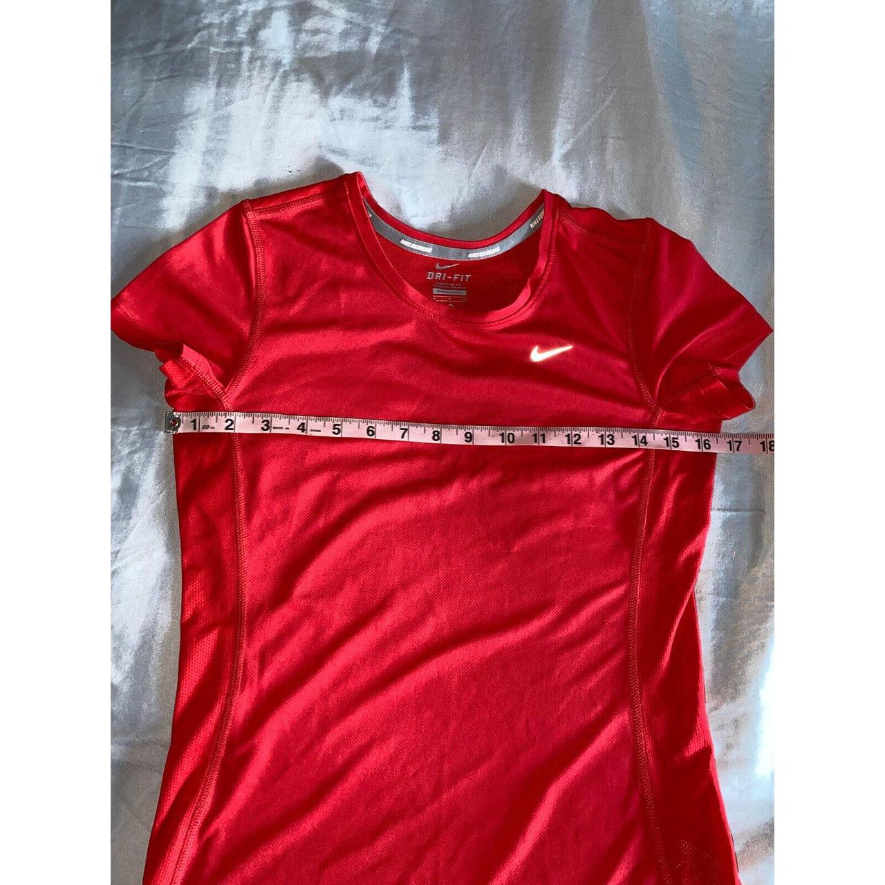Nike Dri-Fit Red Running Shirt Size Small very good... - Depop