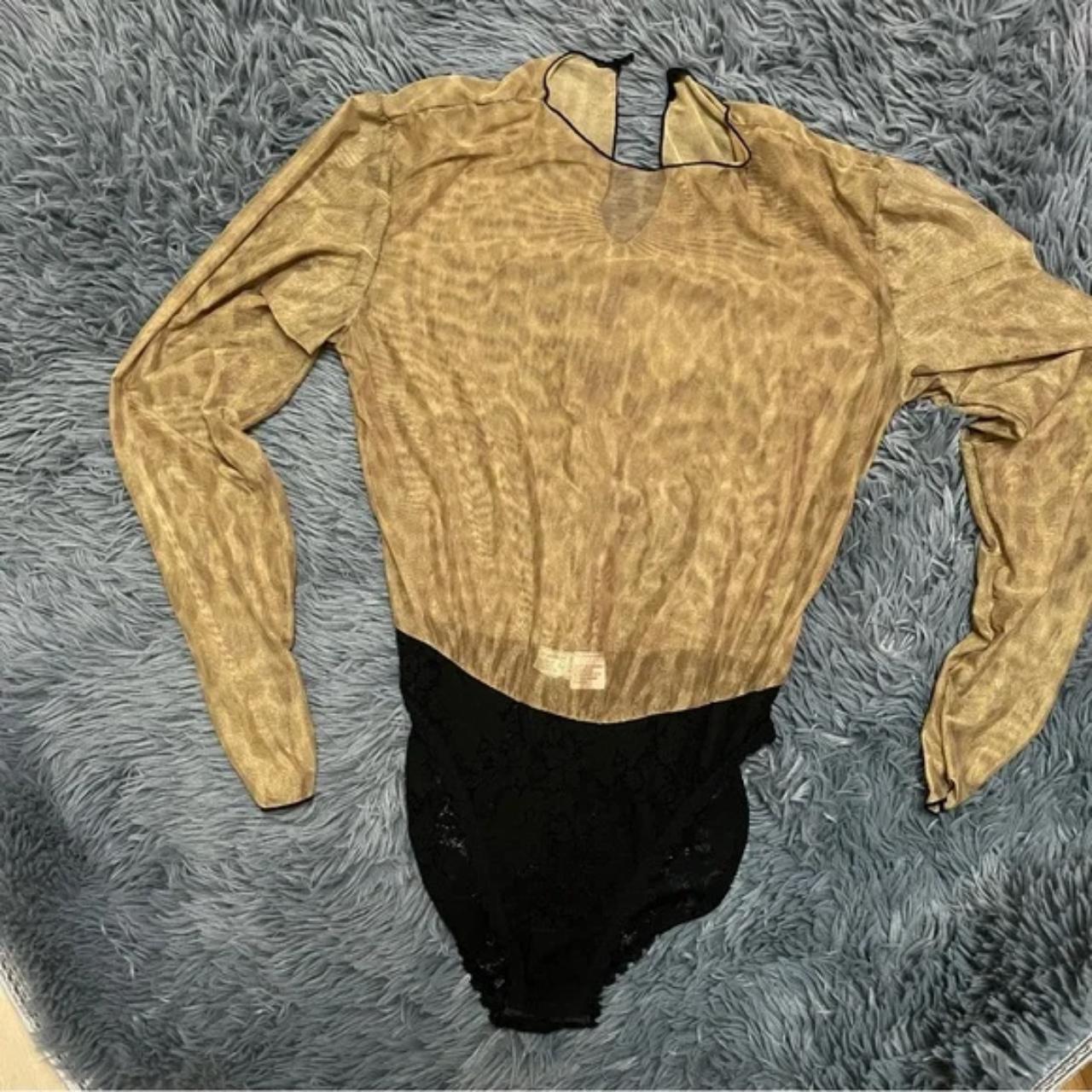 Vintage Guy Laroche Bodysuit Y2K bodysuit from Guy... - Depop