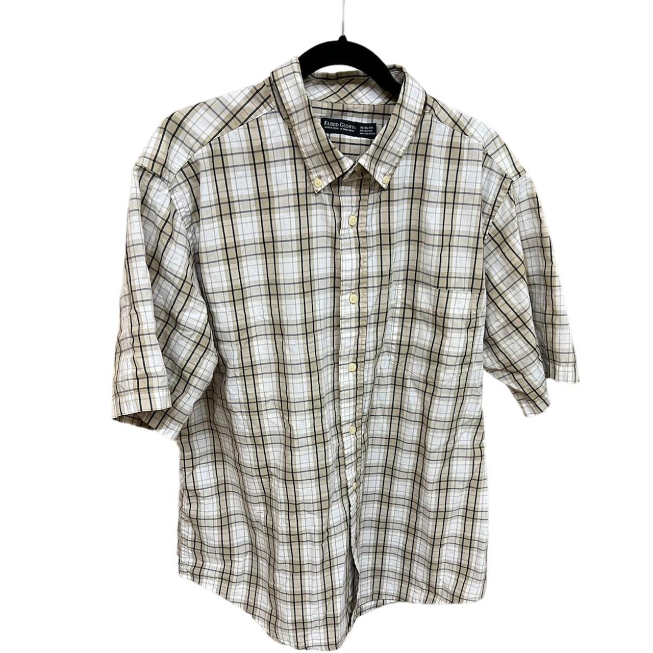 cyber grunge faded glory flannel... - Depop