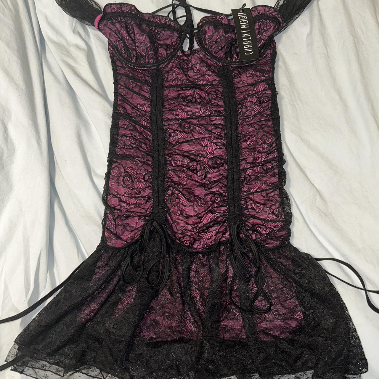 Dolls Kill lace mini dress - Depop