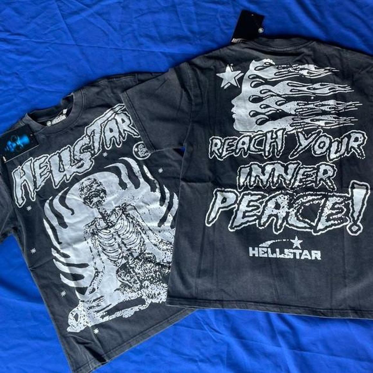 Hellstar Reach Your Inner Peace cotton tee #goth | Depop