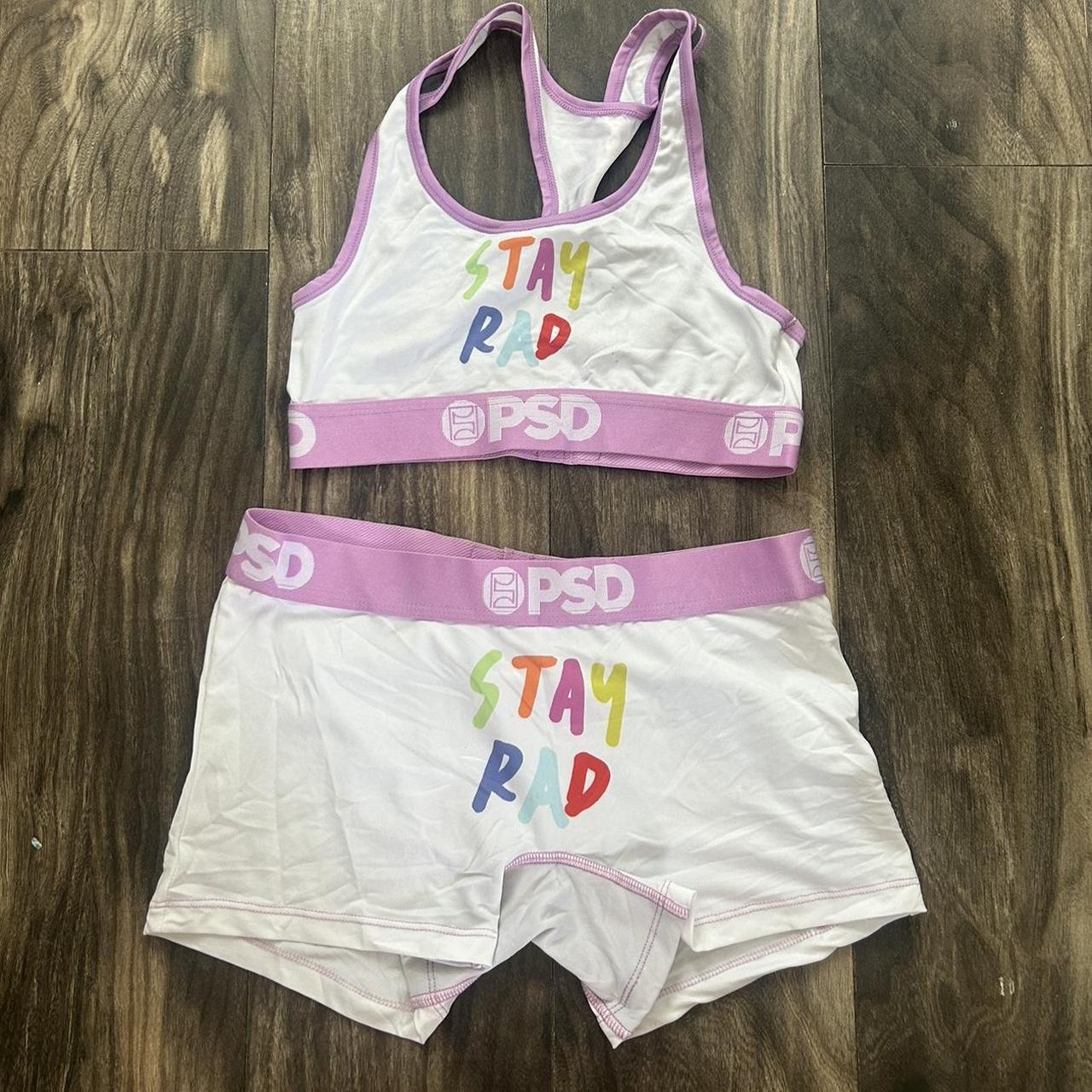 PSD BNWOT spandex athletic shorts / sportsbra set - Depop