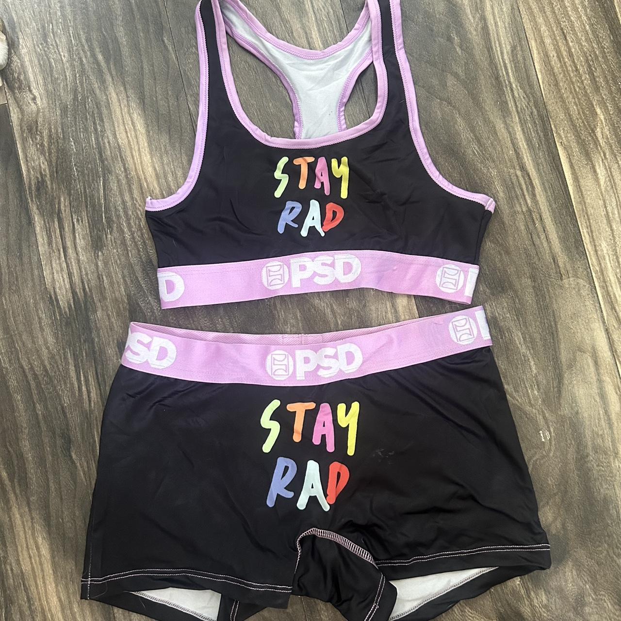 PSD BNWOT spandex athletic shorts / sportsbra set - Depop