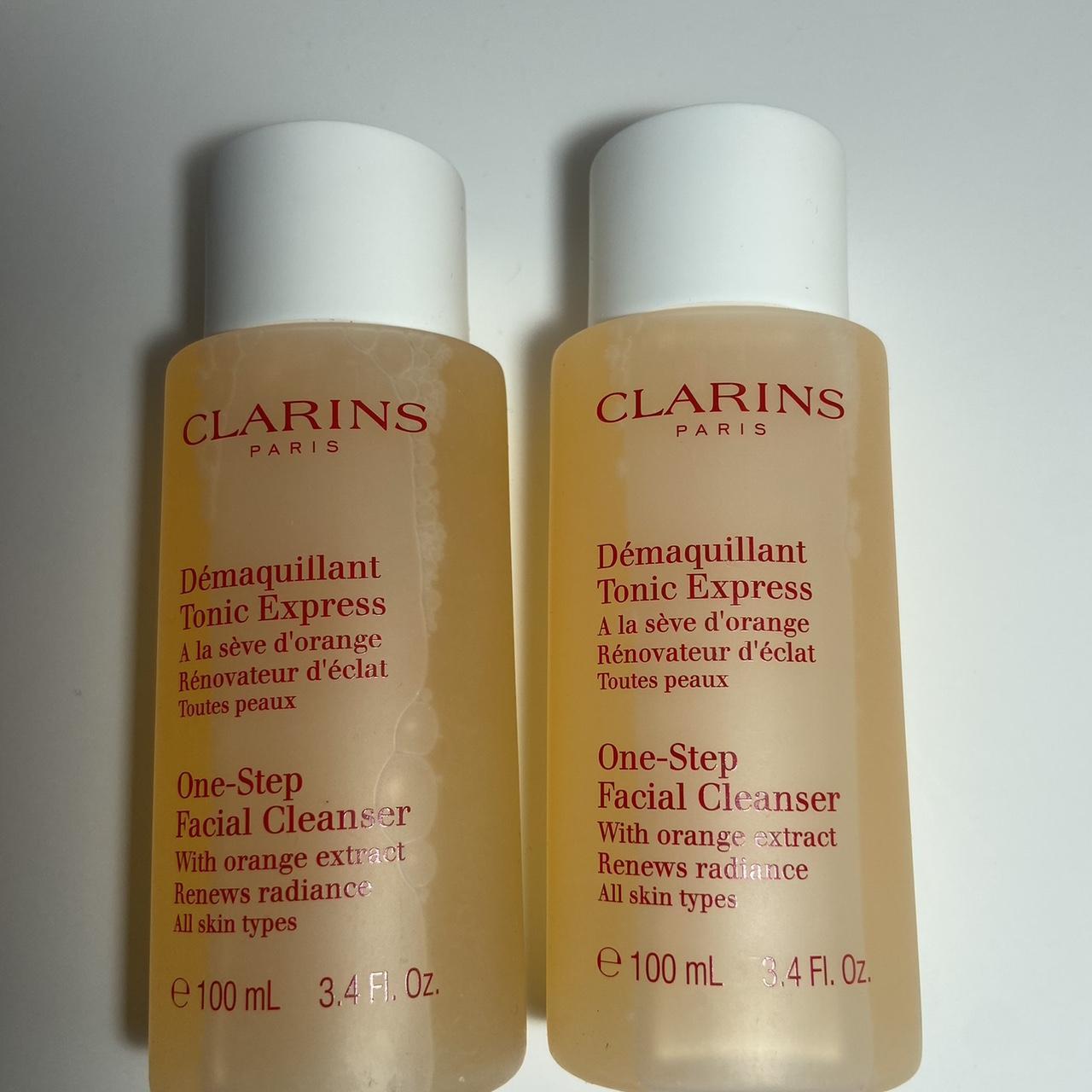 2 x Clarins One Step Facial Cleanser 100ml 200ml... - Depop