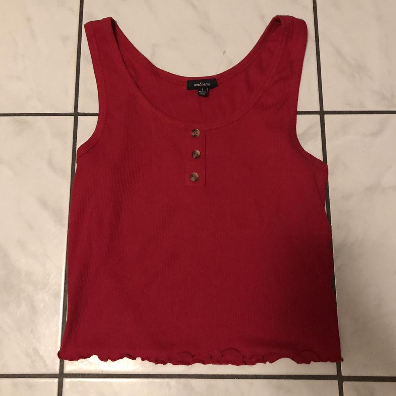 Women's Red Vest | Depop