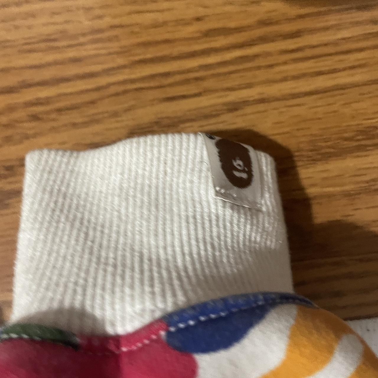 Authentic rainbow bape hoodie - Depop