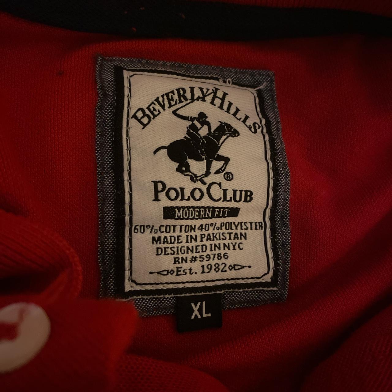 Beverly Hills Polo Club Polo Shirt Size XL - Depop