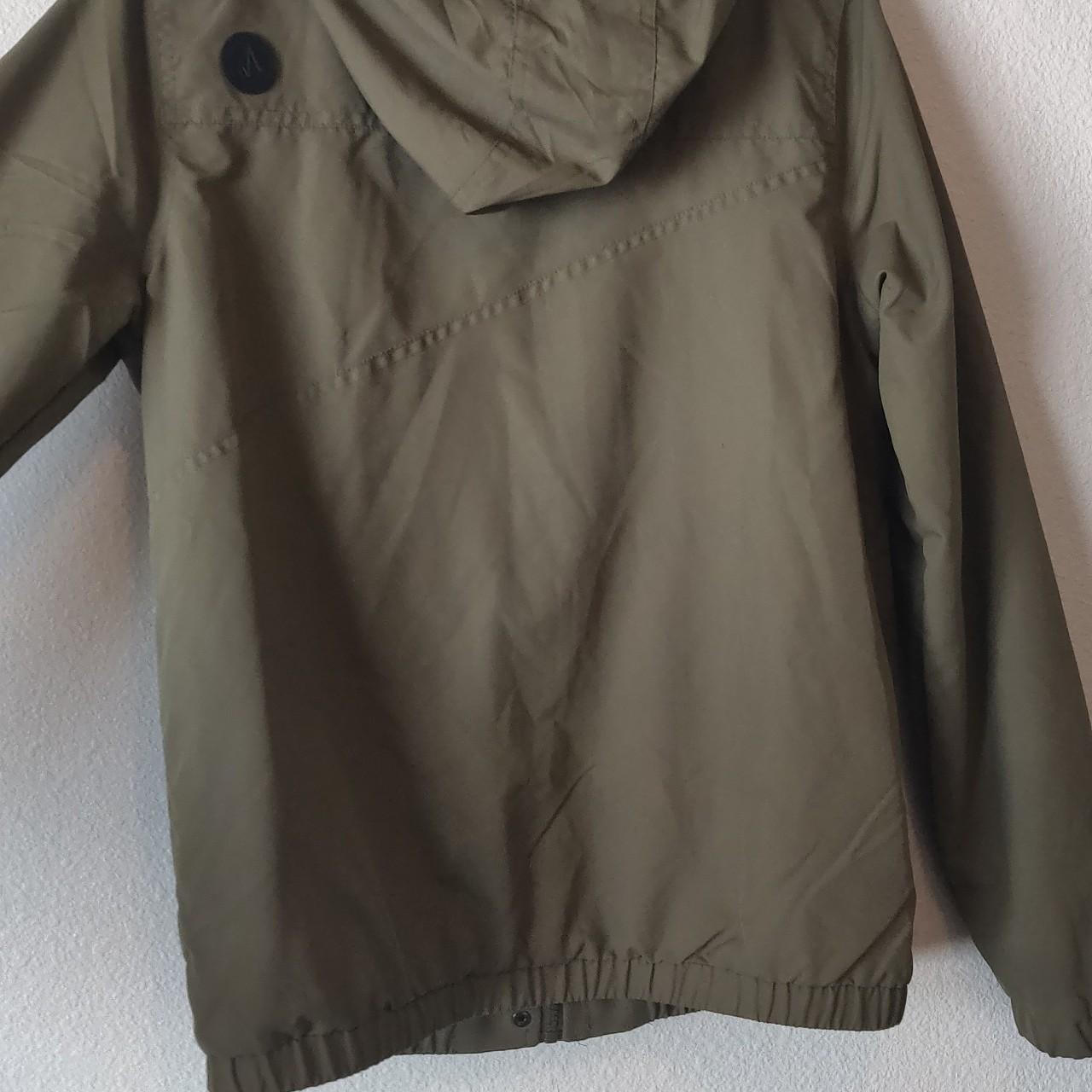 VOLCOM WATER RESISTANT JACKET WINDBREAKER OLIVE... - Depop