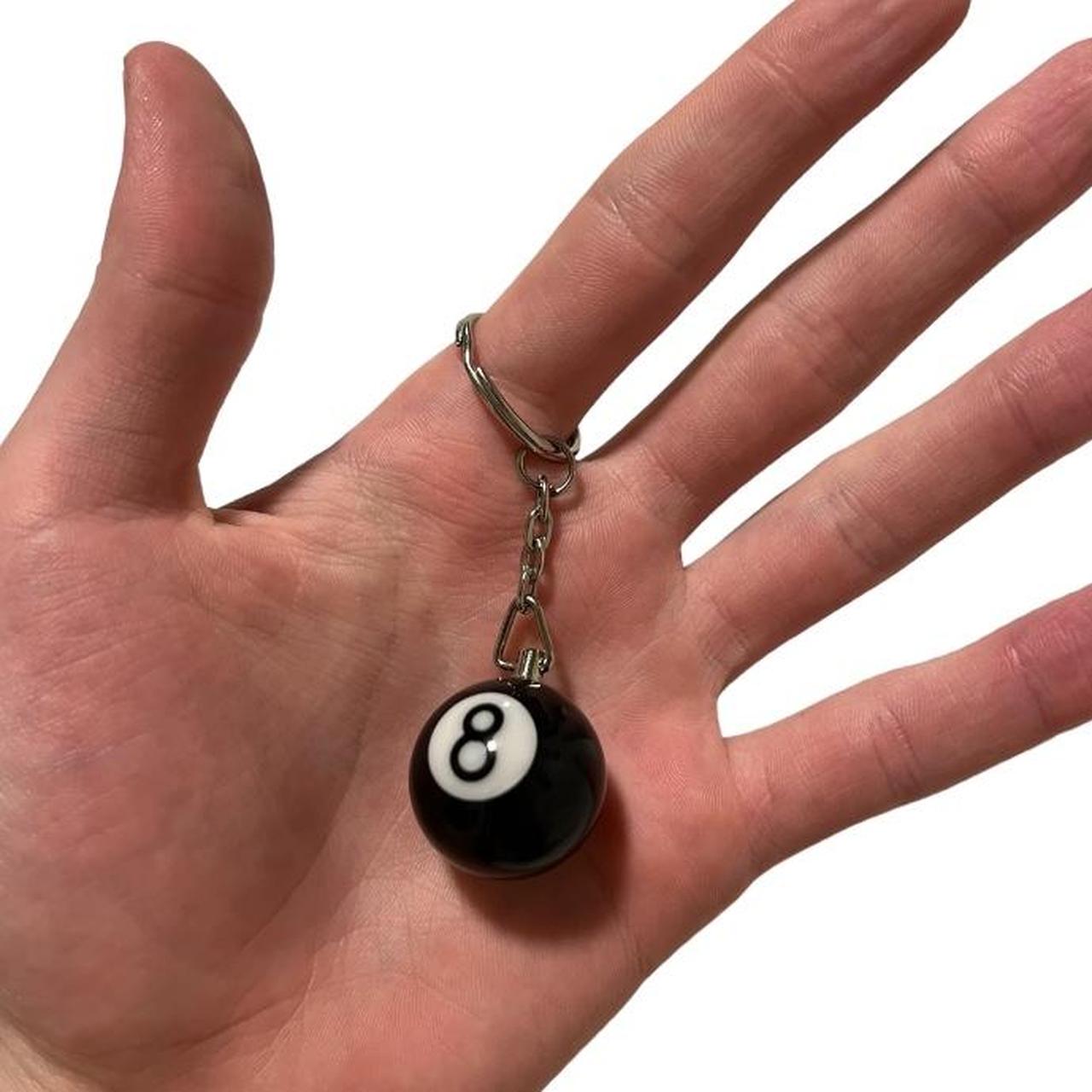 🎱8ball Keychain Vintage 8 ball keychain. *As... - Depop