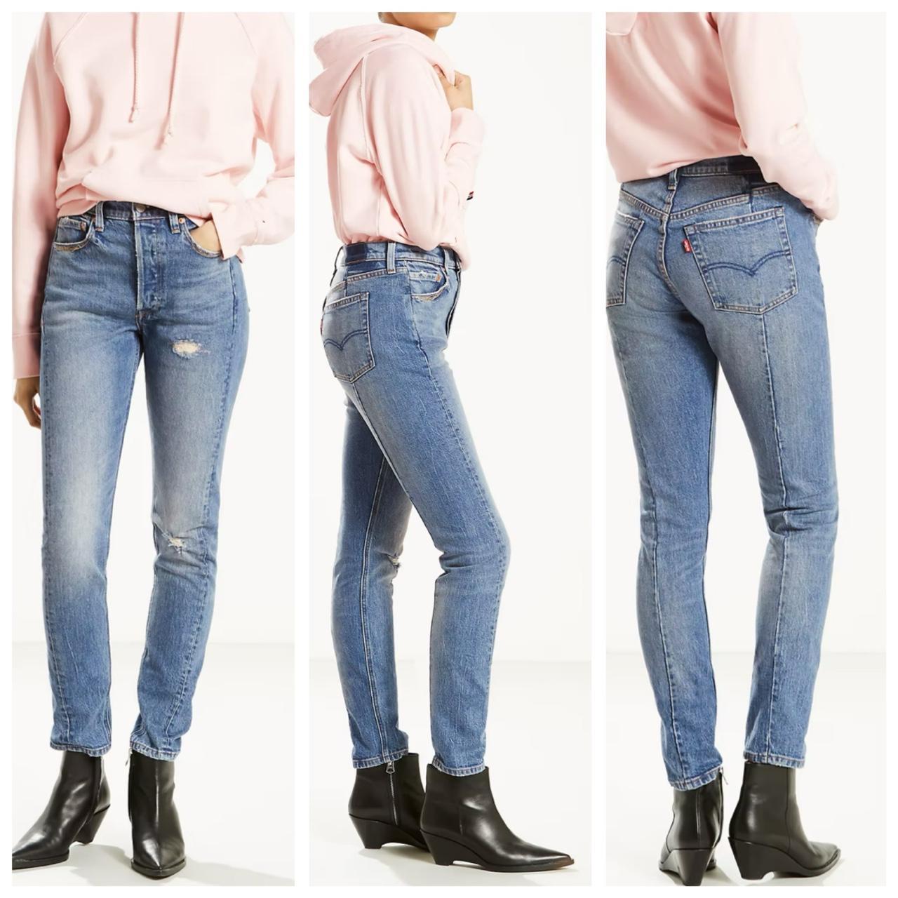 Levi's 501 altered skinny store