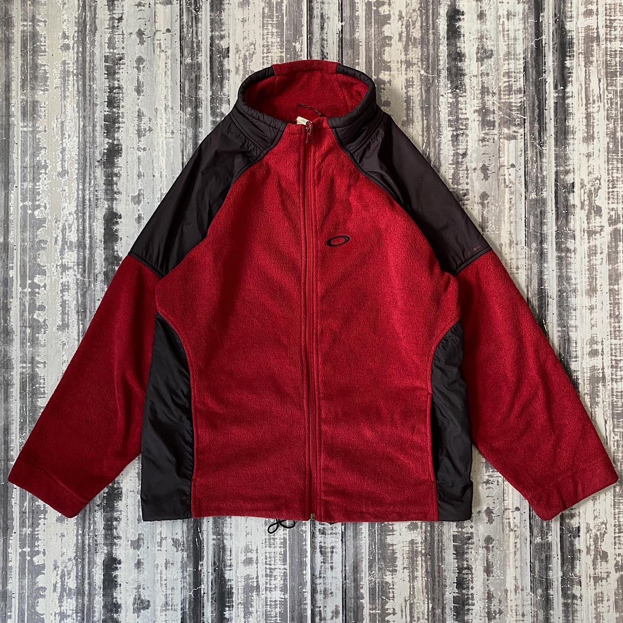 Oakley Red Core/Software red and black... | Depop