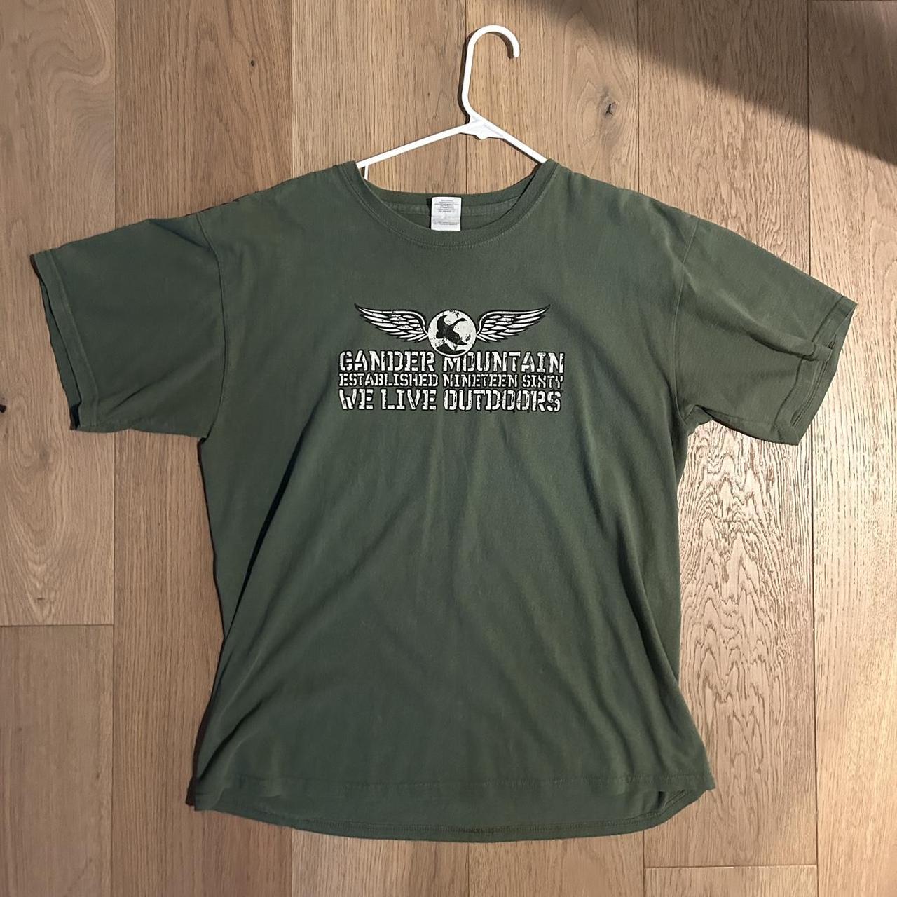 Gander Mountain tee sick fade - size Large - shirt... - Depop