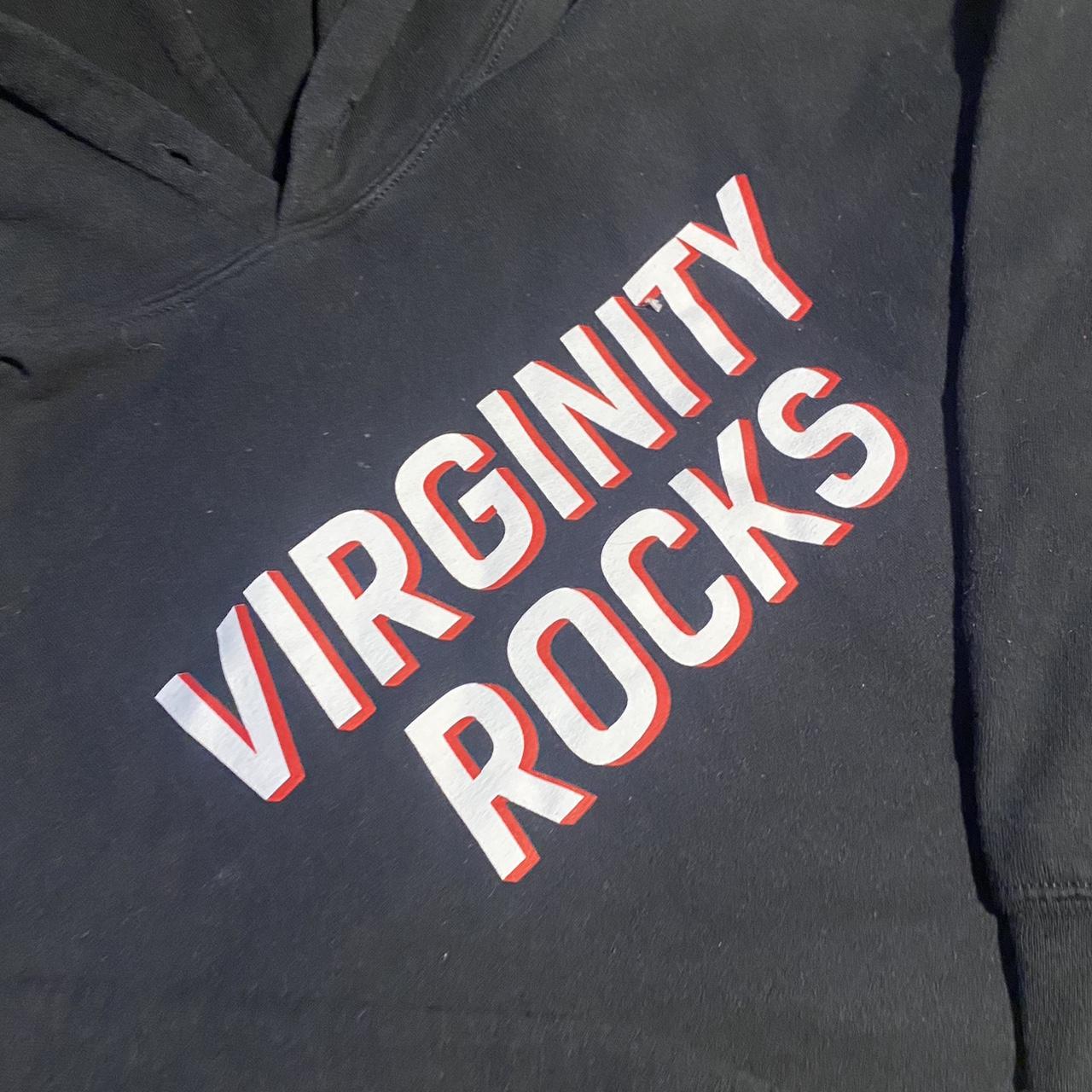 Virginity Rocks Danny Duncan Black Hoodie Men’s... - Depop