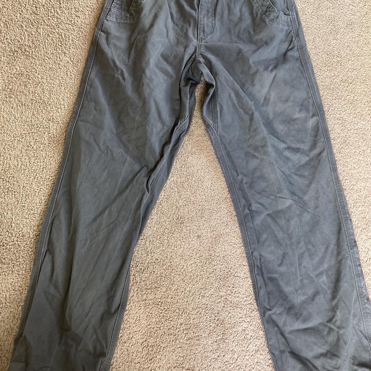 Mountain Khakis baggy grey Size: 33 Great condition,... - Depop