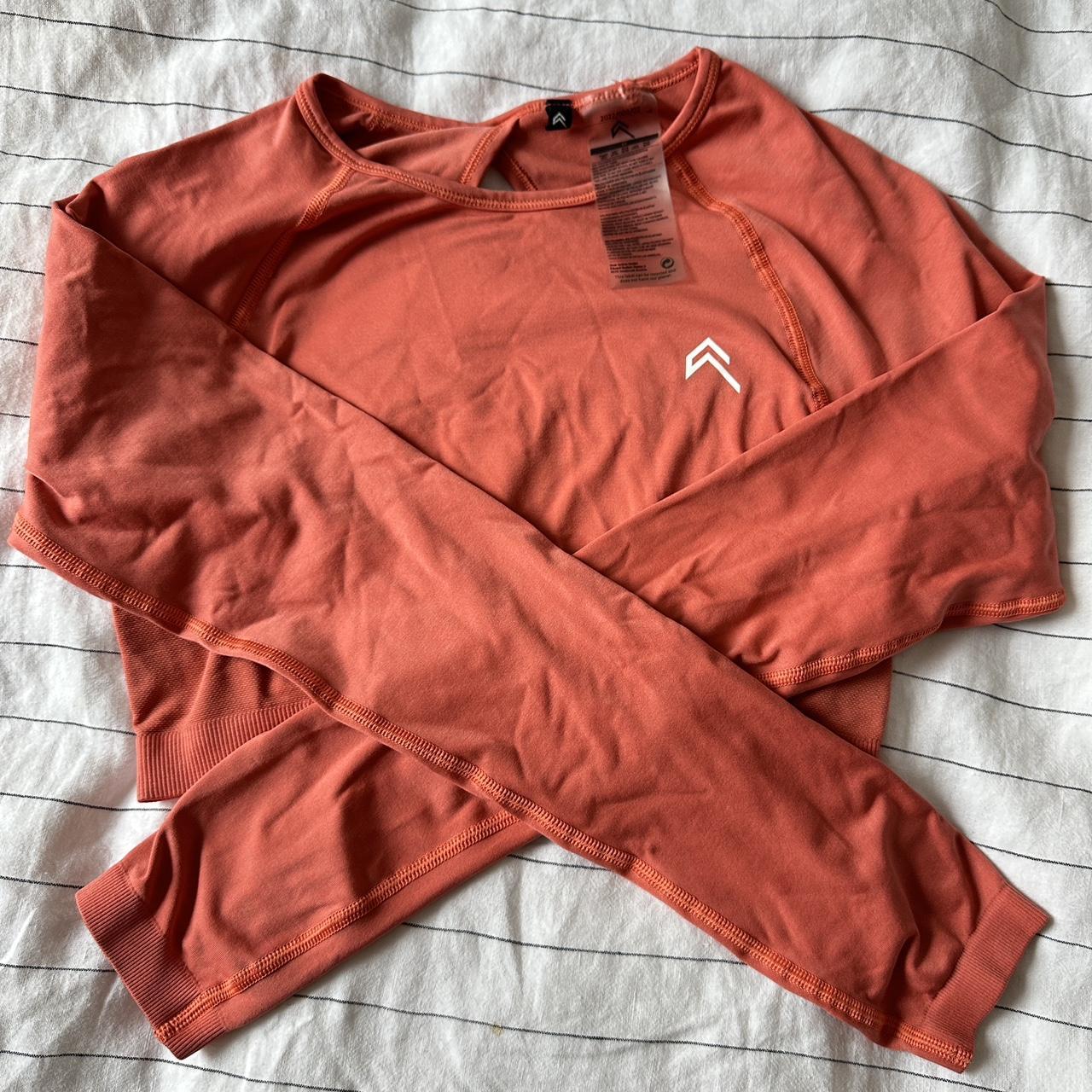 ONER ACTIVE - long sleeve workout top - cropped... - Depop