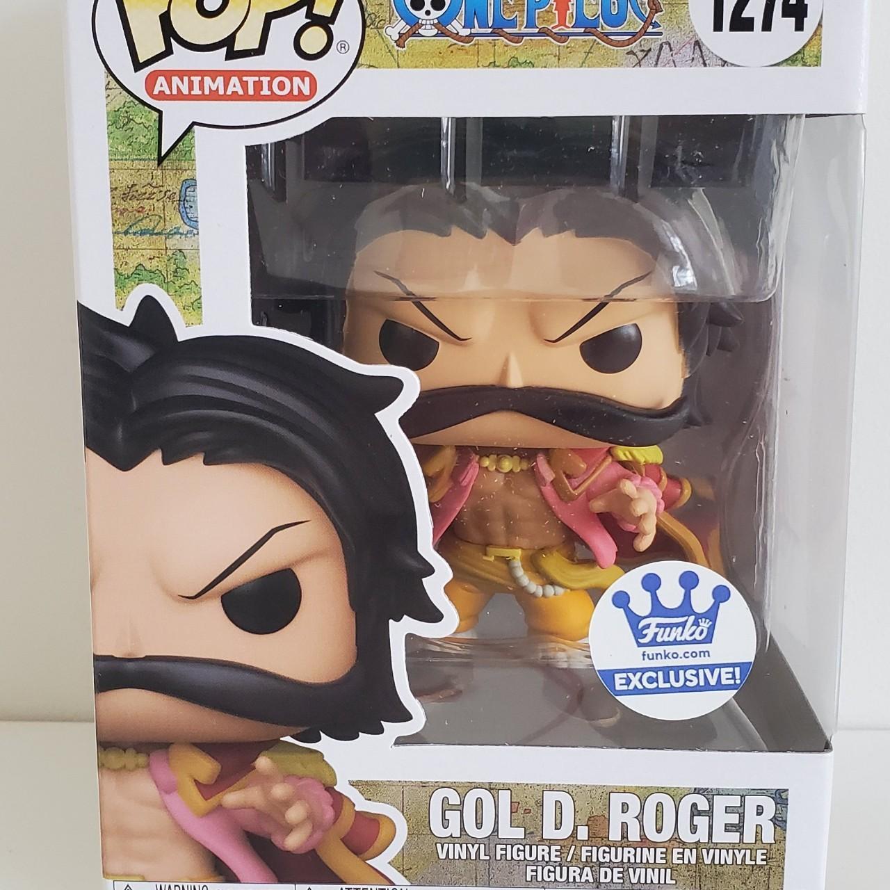 NEW ! Gol D. Roger Funko Pop! #1274 with Protector -... - Depop